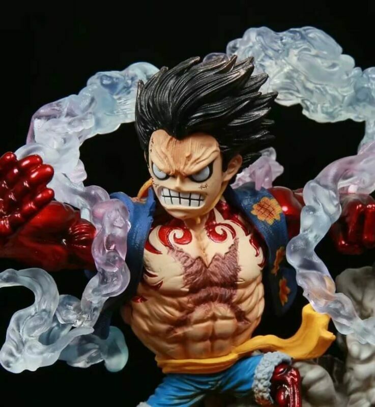 Mô hình Luffy Gear 4 chibi 14cm PVC giá rẻ - khomohinh.com - Kho Mô Hình