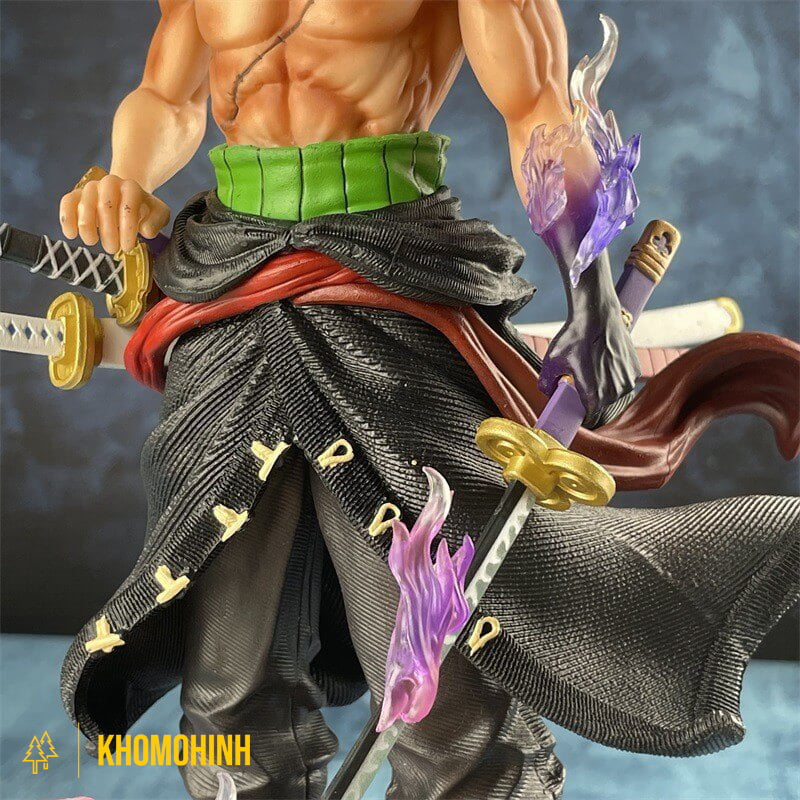 Mô hình Zoro Burning Torch 30cm giá rẻ - khomohinh.com - Kho Mô Hình