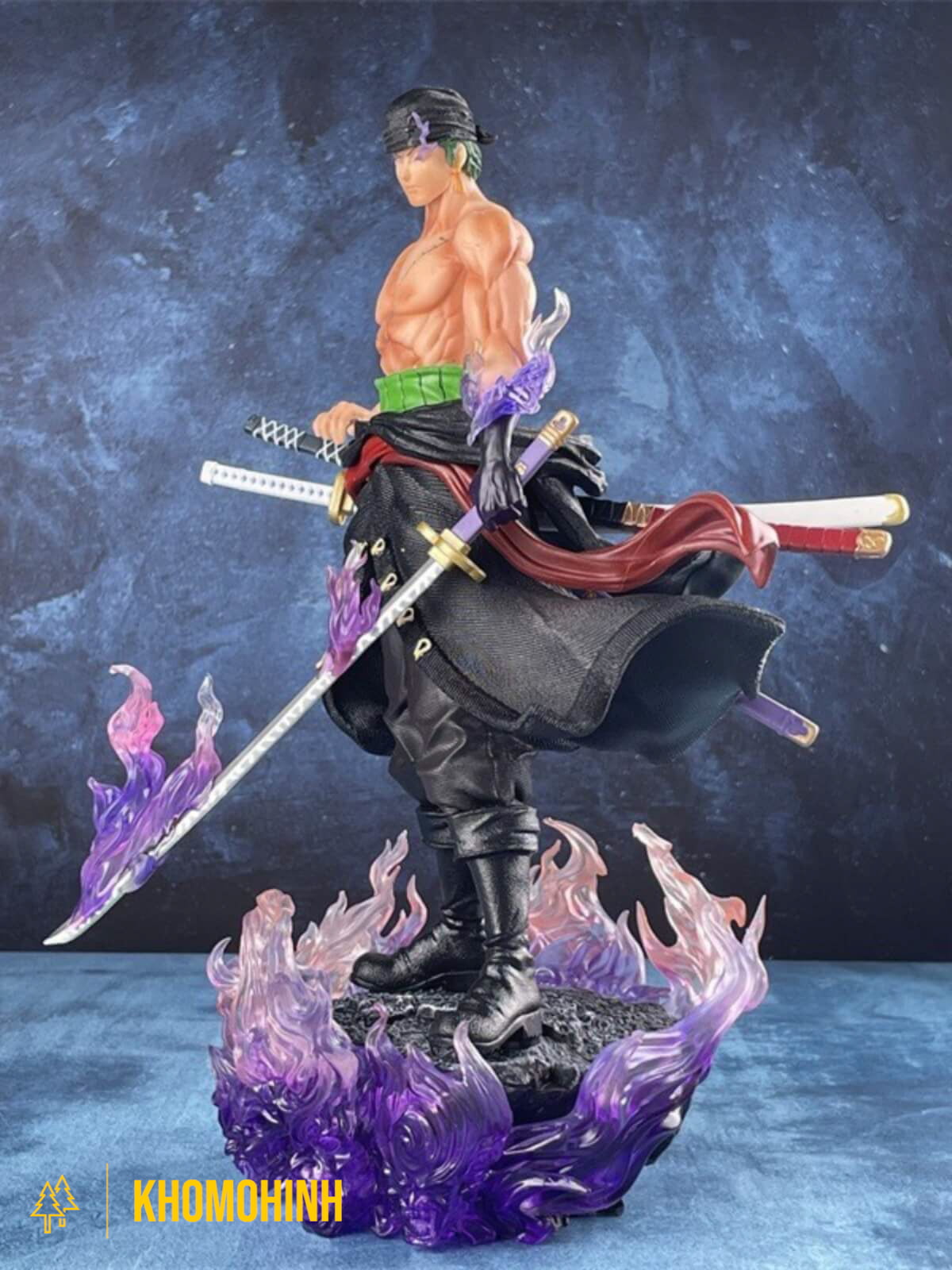 Mô hình Zoro Burning Torch 30cm giá rẻ - khomohinh.com - Kho Mô Hình